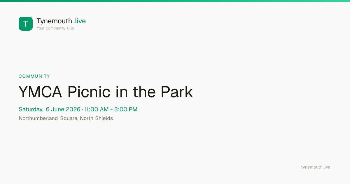YMCA Picnic in the Park | Tynemouth.live